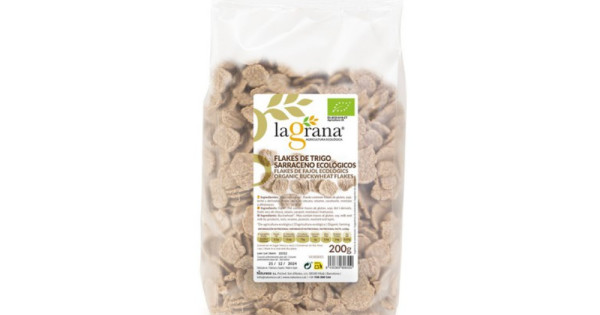 Linverd Market | Corn Flakes Wheat Buckwheat 200gr La Grana ECO